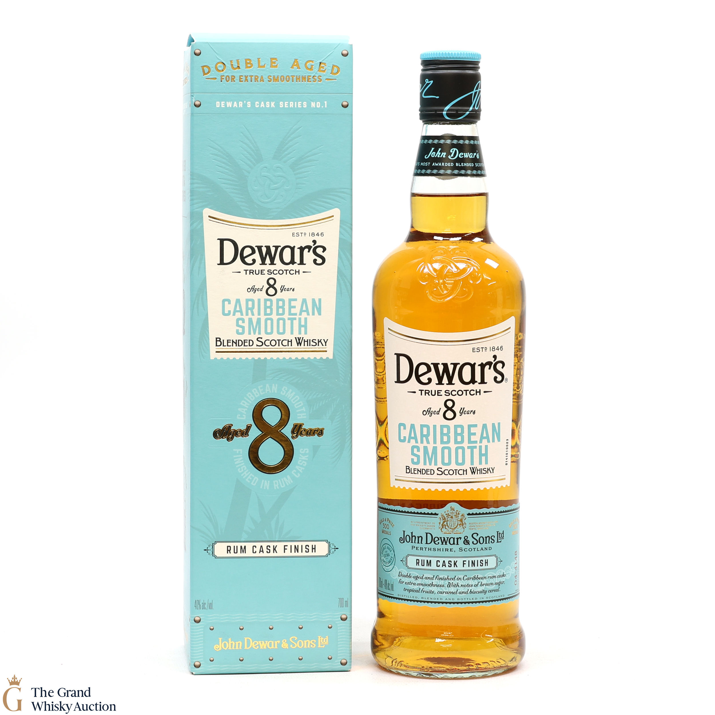 Dewar's - 8 Year Old - Caribbean Smooth Rum Cask Finish Auction | The ...
