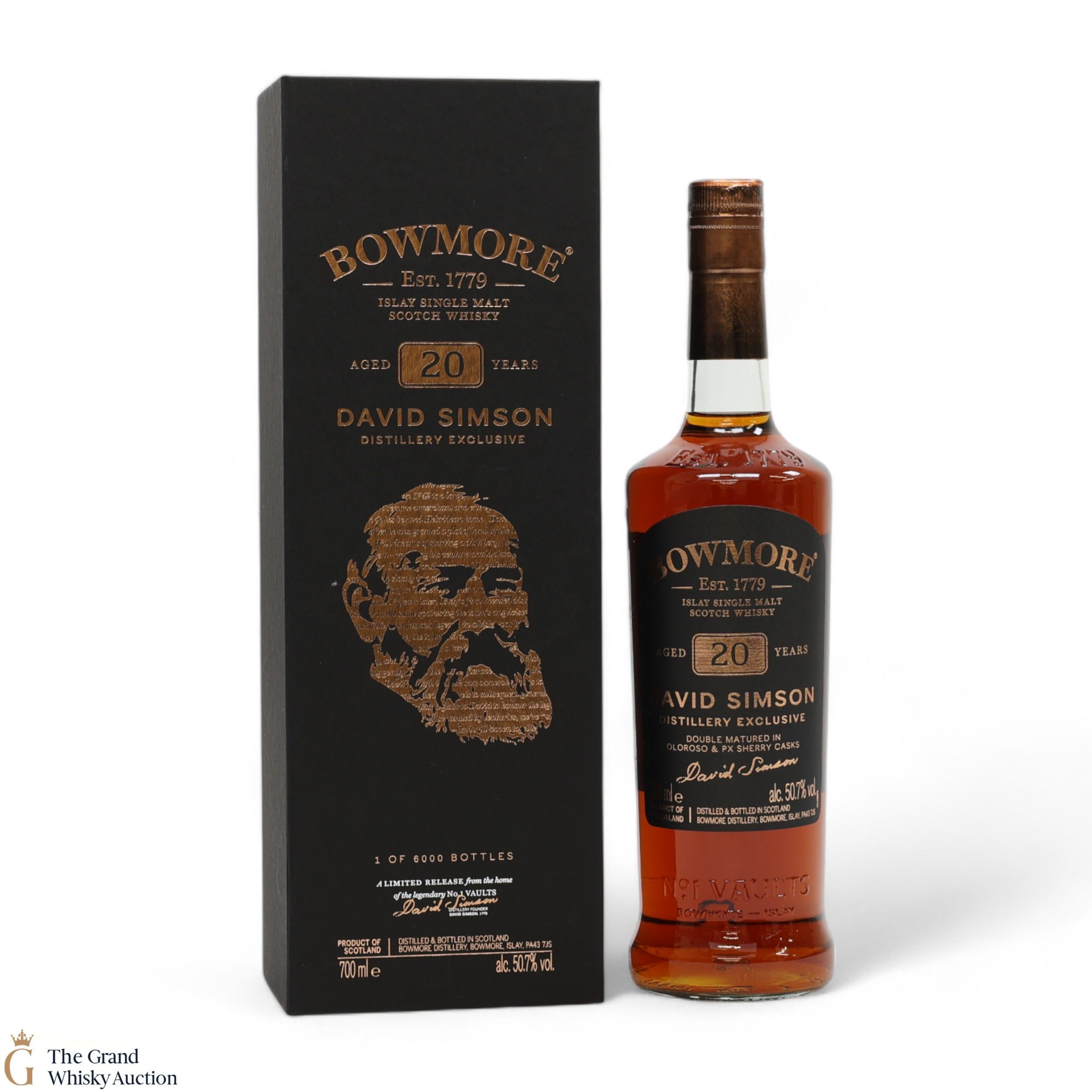 Bowmore - 20 Year Old David Simson Distillery Exclusive 2020 Auction ...