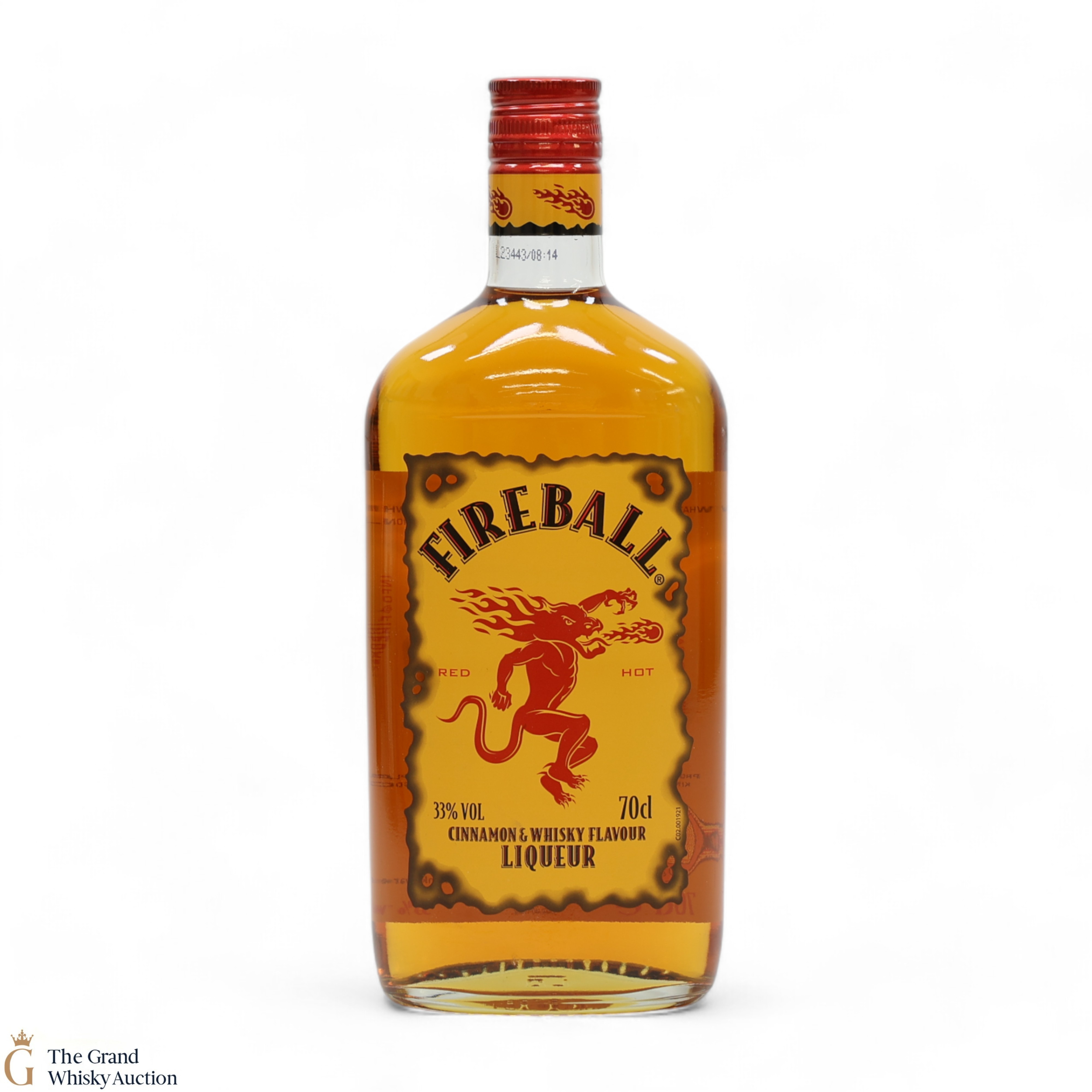 Fireball - Cinnamon & Whisky Flavour Liqueur Auction | The Grand Whisky ...