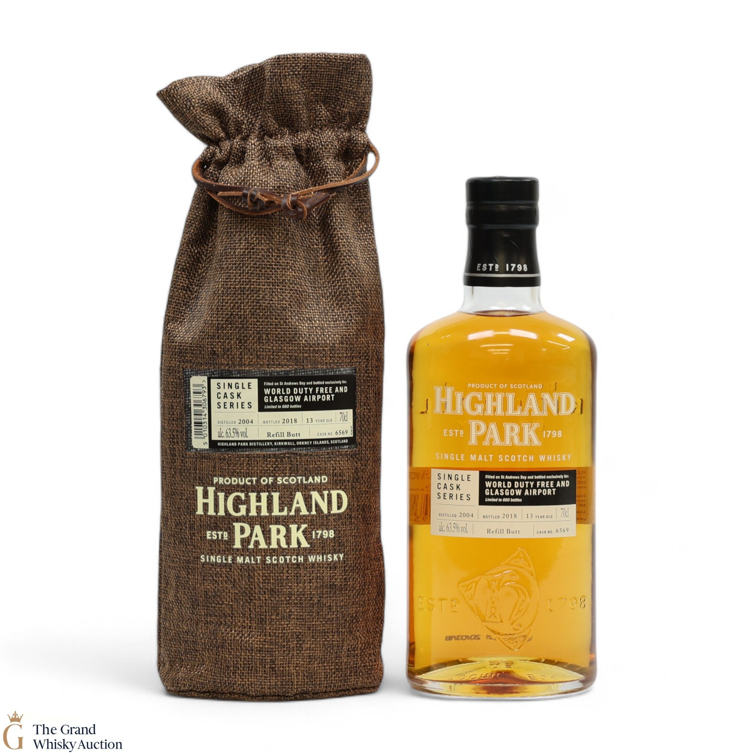 Highland Park - 13 Year Old - Single Cask #6569 - World Duty Free ...