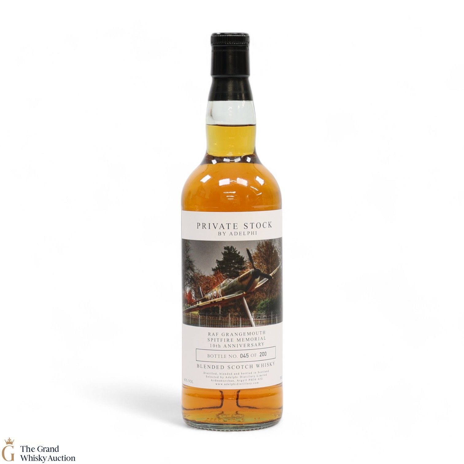Adelphi - Private Stock Blend - RAF Grangemouth Spitfire Memorial 10th ...
