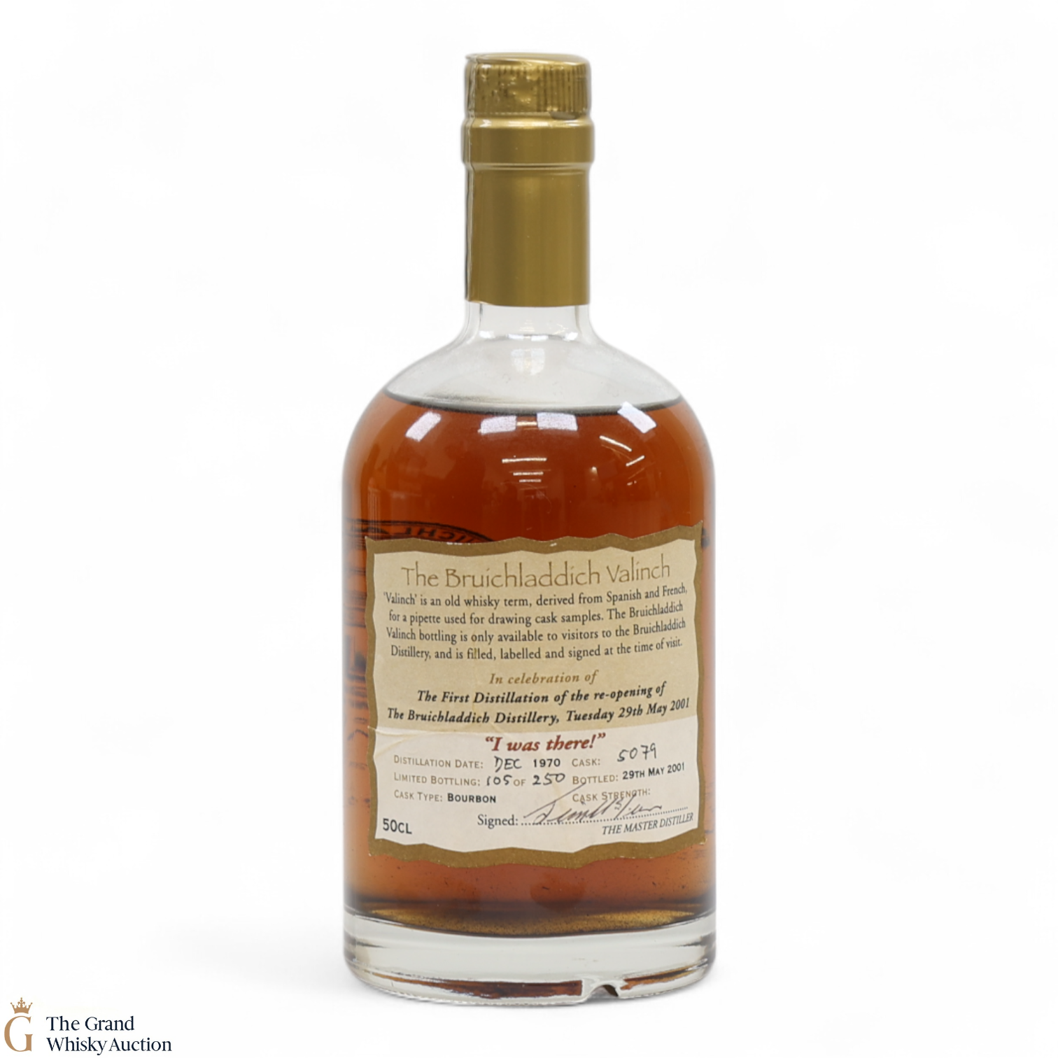 Bruichladdich - 30 Year Old 1970 - Valinch #5079 'I Was There' (50cl ...