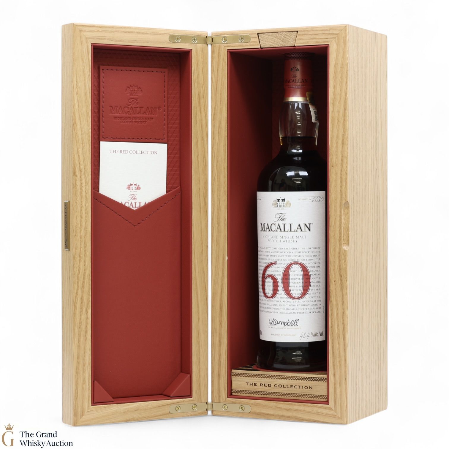 Macallan - 60 Year Old - The Red Collection Auction | The Grand Whisky ...