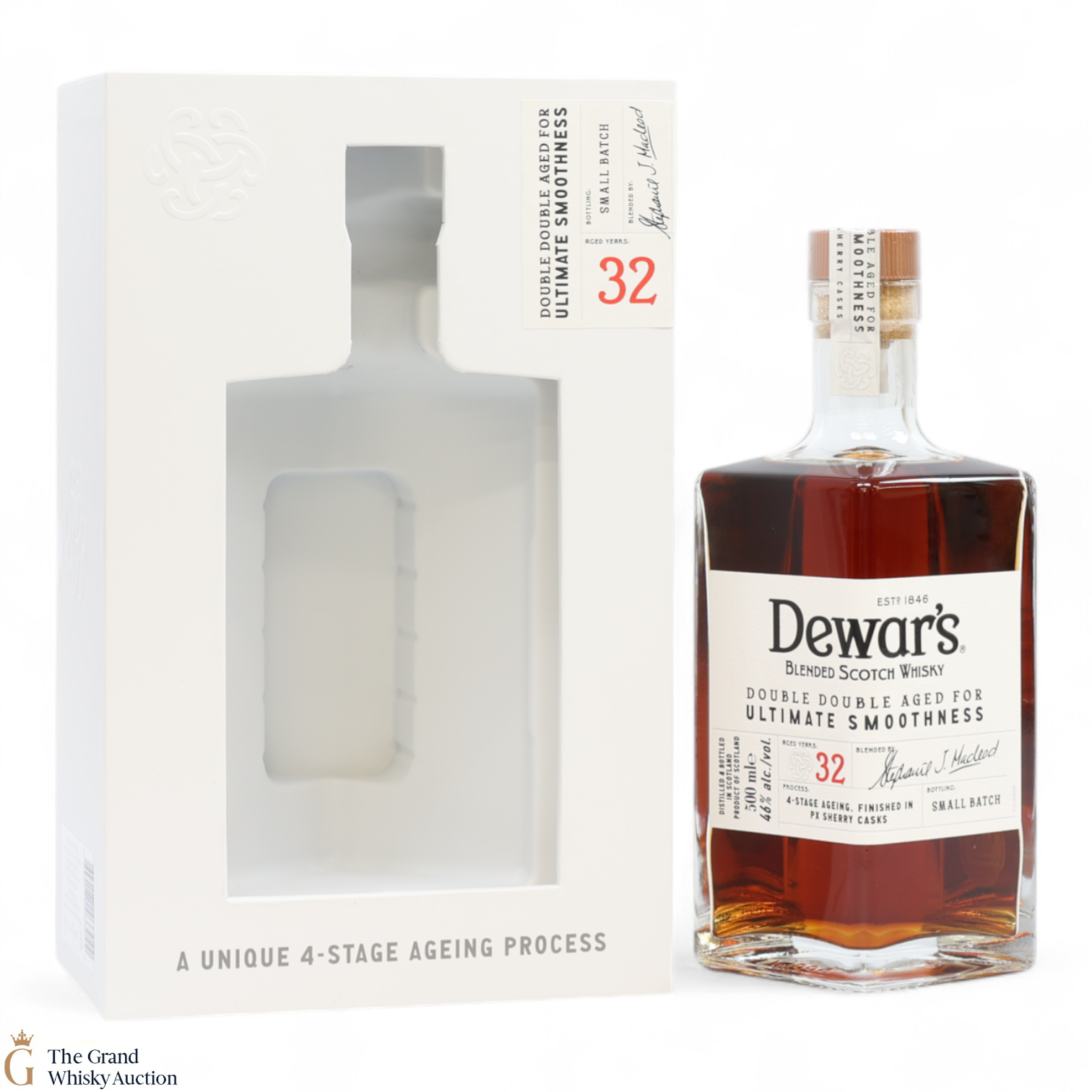 Dewar's - 32 Year Old - Double Double (50cl) Auction | The Grand Whisky ...