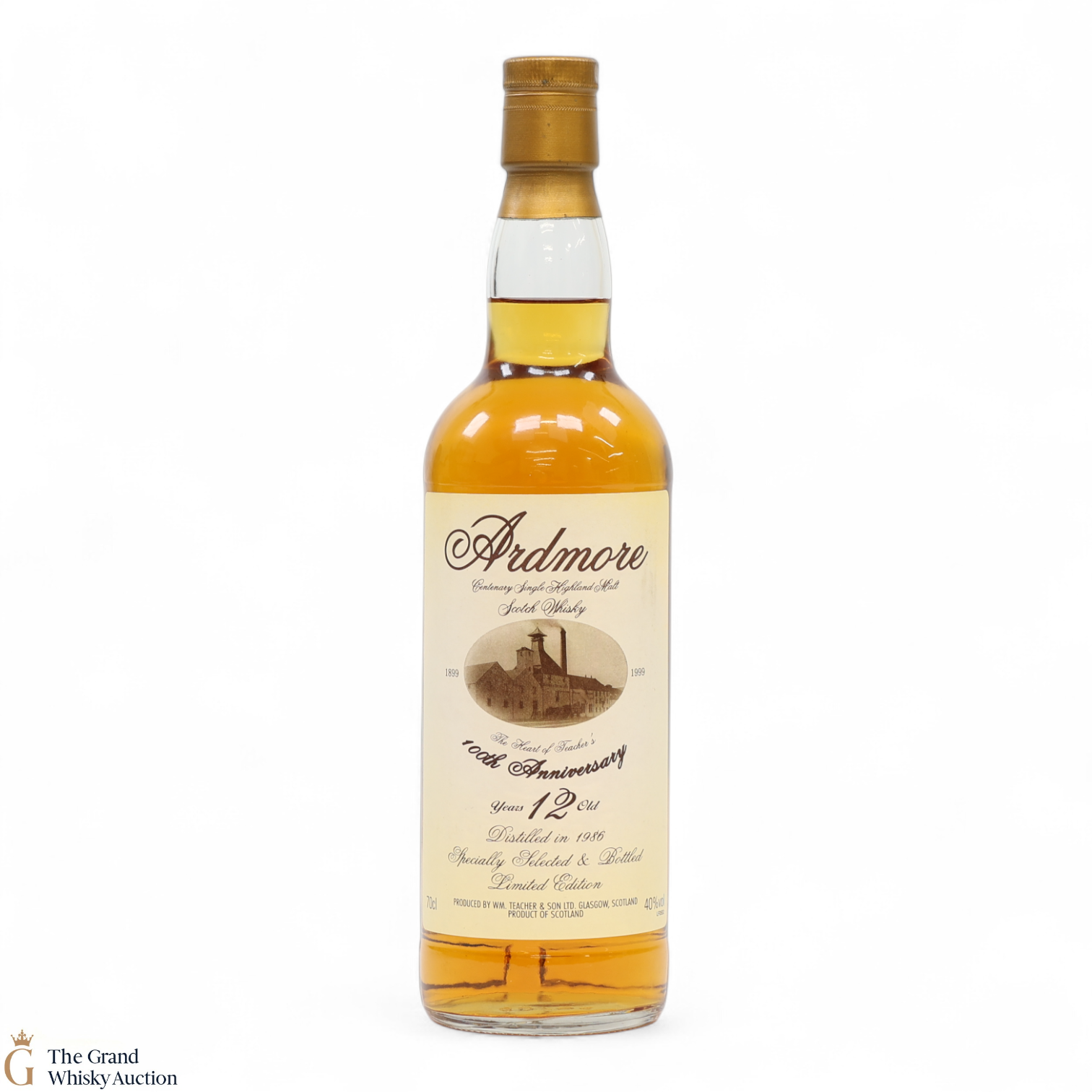 Ardmore - 12 Year Old 1986 100th Anniversary Auction | The Grand Whisky ...