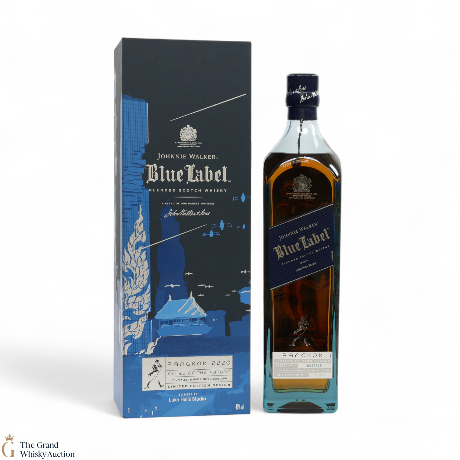 Johnnie Walker - Blue Label - Cities Of The Future - Bangkok 2220 (1L ...